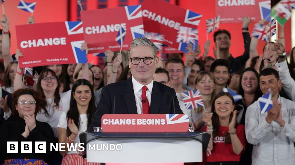 Elecciones en Reino Unido: el Partido Laborista logra una aplastante victoria sobre los ...