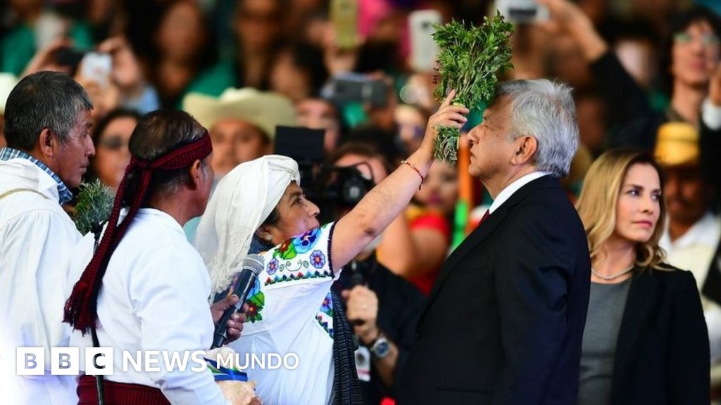 Toma de protesta de AMLO: Andrés Manuel López Obrador saca su parte más ...
