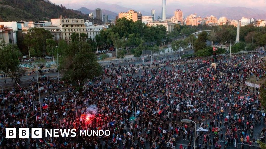 Plebiscito en Chile: las imágenes de la celebración del triunfo del ...