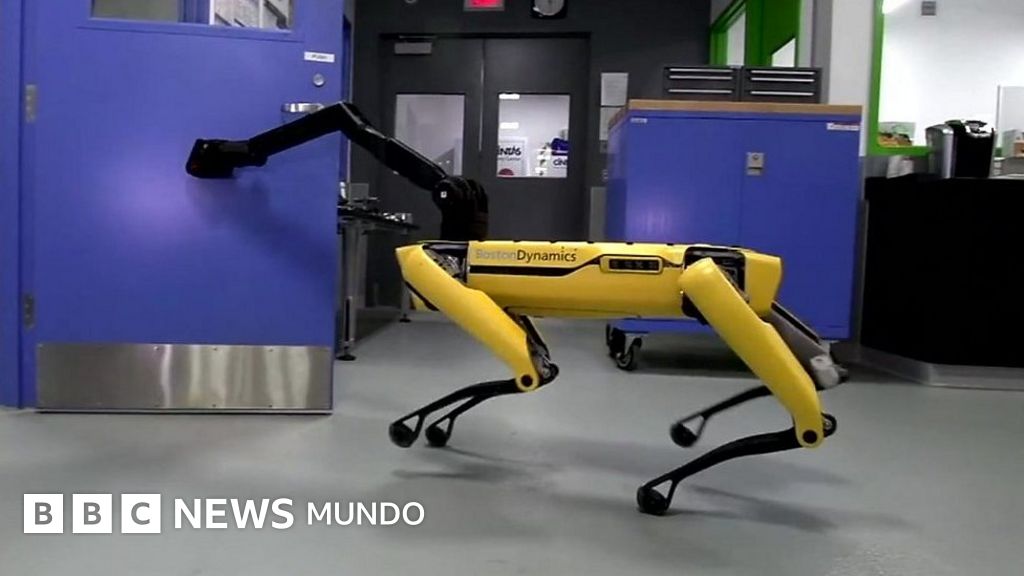 El robot superágil capaz de abrir puertas - BBC News Mundo