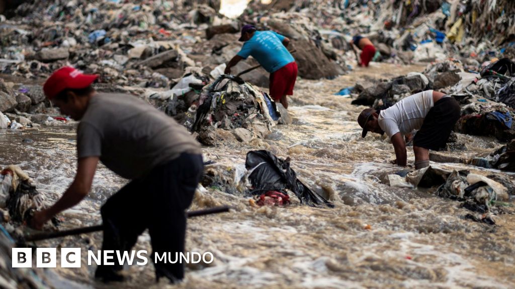 Las impactantes imágenes de la contaminación de un río en Guatemala ...