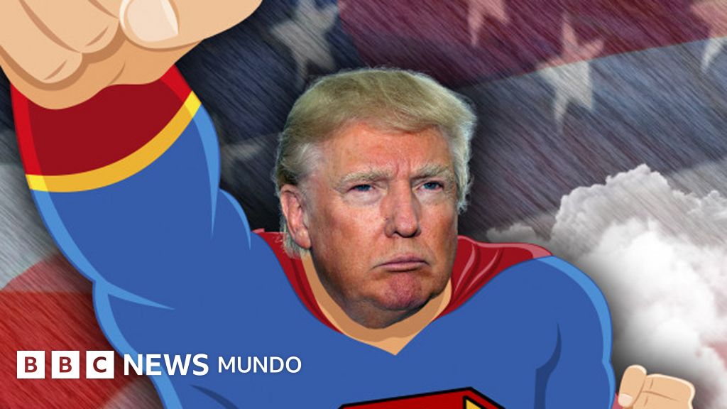 "Es de mal gusto": las críticas a la animación gigante de "Super Trump ...