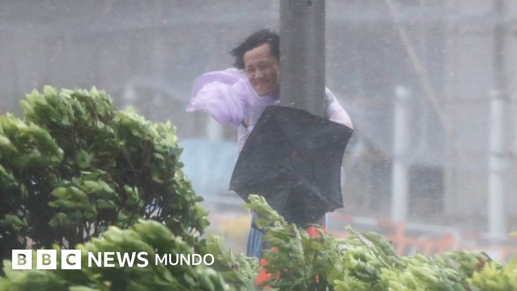 El paso del poderoso tifón Hato deja al menos 10 muertos en Hong Kong y otras provincias del sur ...