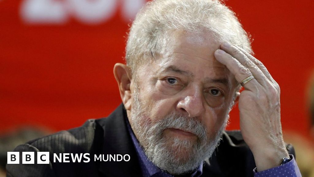 El expresidente de Brasil Lula da Silva, condenado a 9 años y medio de ...
