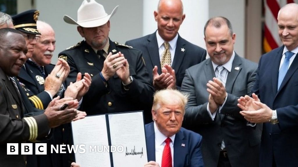 George Floyd: la orden ejecutiva que firmó Trump para reformar la ...