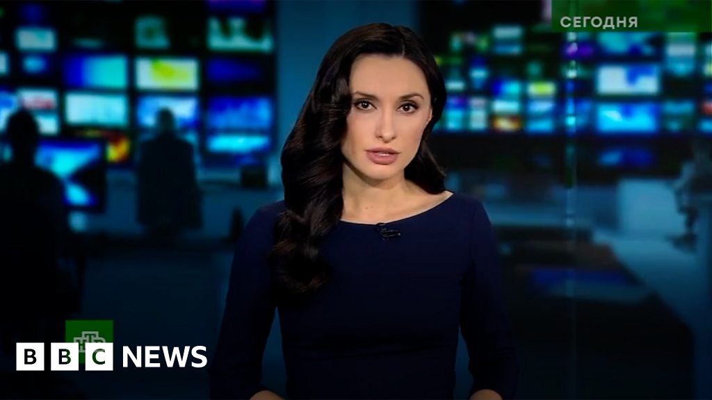 Gazprom-controlled channel NTV - BBC News