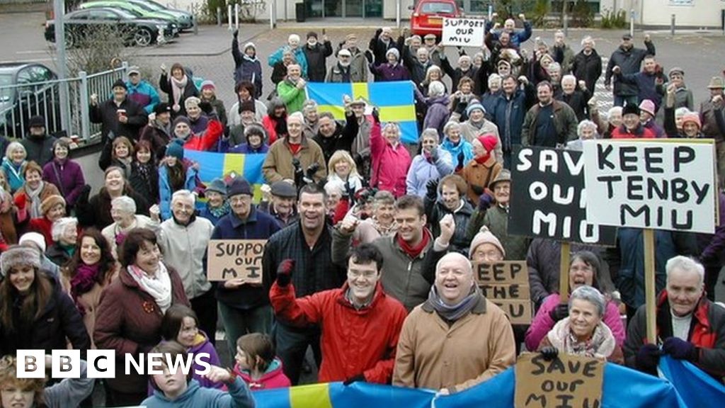 Tenby injury unit set to open - years after closure protests - BBC News