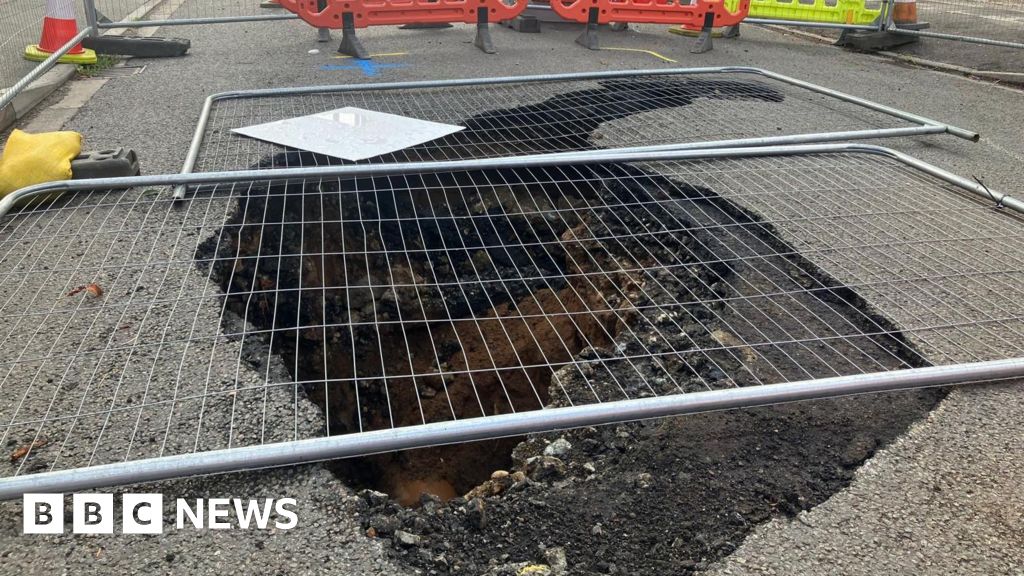 Sinkhole in Lady Bay causes 'severe delays' to bus services