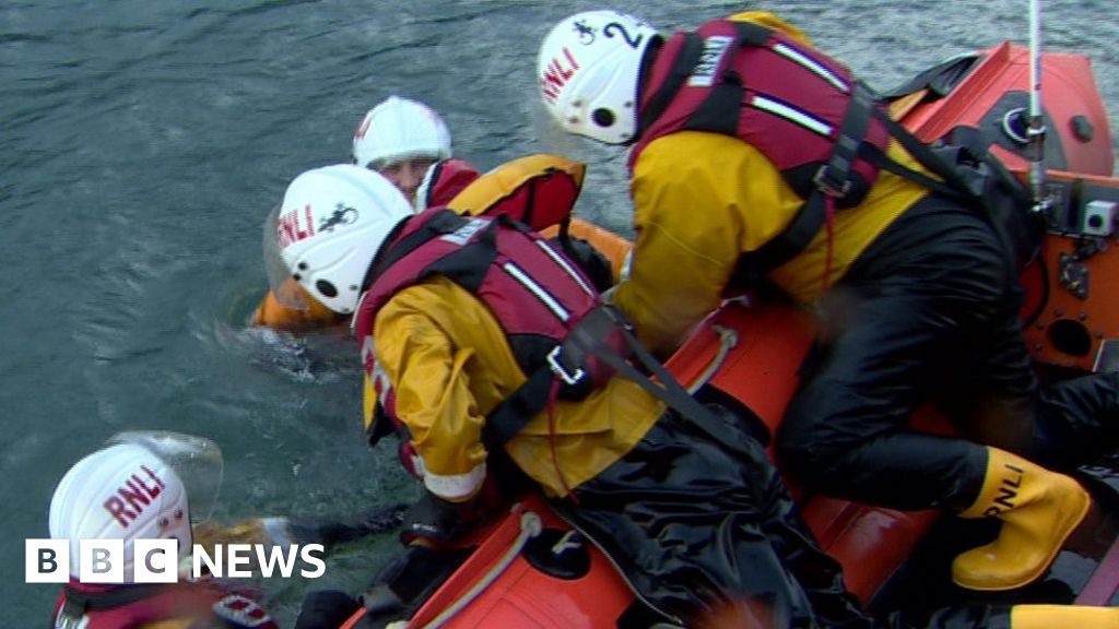 The lifeboat rescue teams on call on Christmas Day