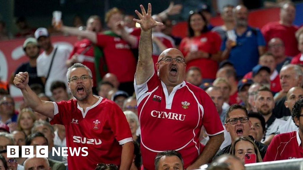 Rugby World Cup: Fans react to nerve-shredding Wales win - BBC News
