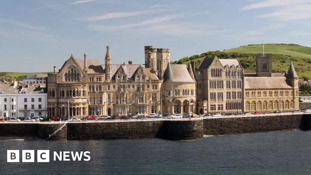 Aberystwyth Old College's secrets revealed 140 years after fire - BBC News