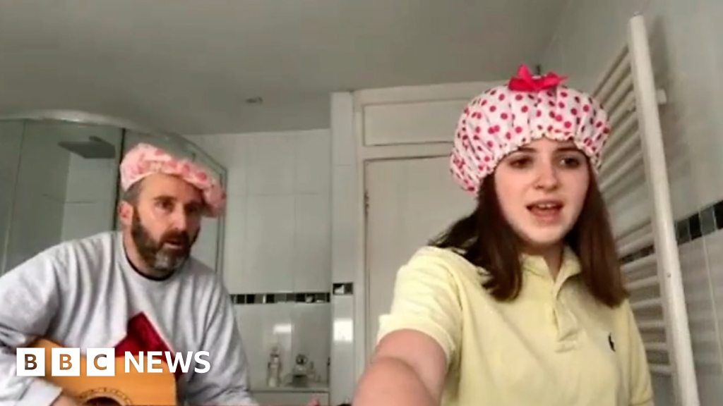 Coronavirus: Why people are singing in their toilets - BBC News