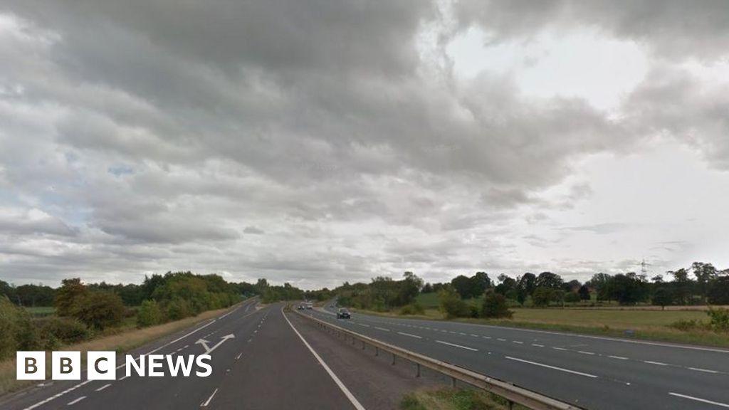 York man run over and killed by lorry on A64 - BBC News