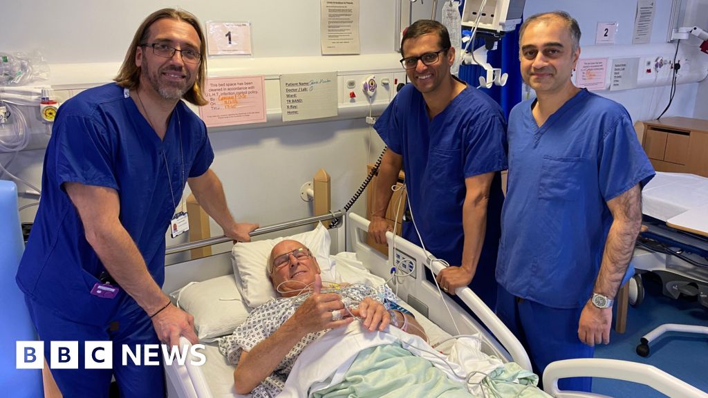 World's 'smallest heart pump' used for first time in Lincolnshire - BBC ...
