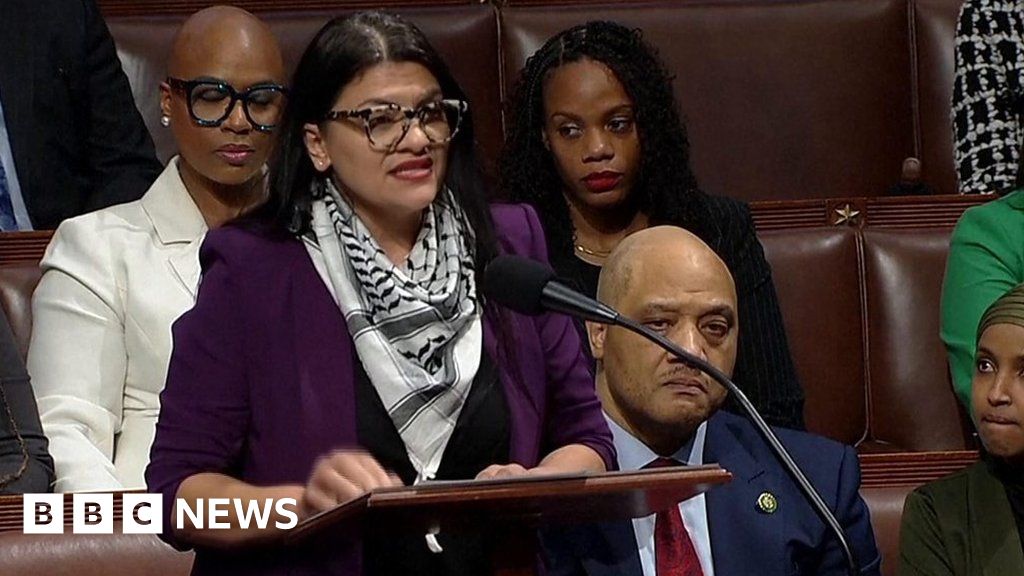 'I will not be silenced,' Tlaib speaks before censure vote