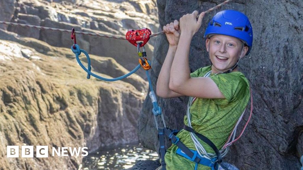 Aberdeen-born Aden Thurlow leads climbs of Highland sea stacks
