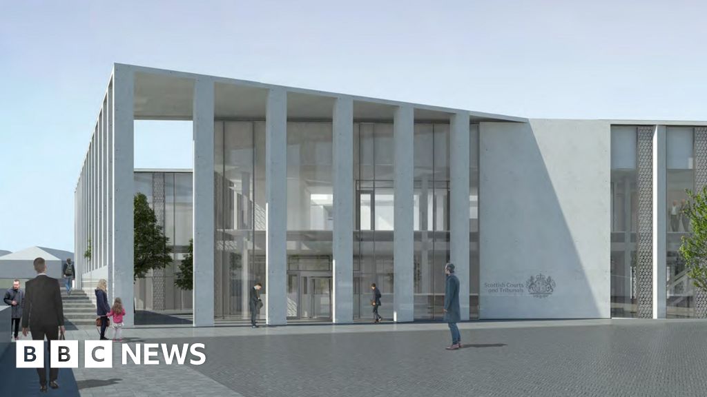 'Improved' design of new Inverness Justice Centre - BBC News