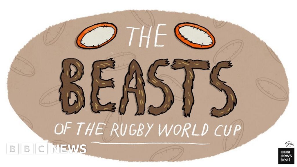 Newsbeat unveils the beasts of the Rugby World Cup - BBC News