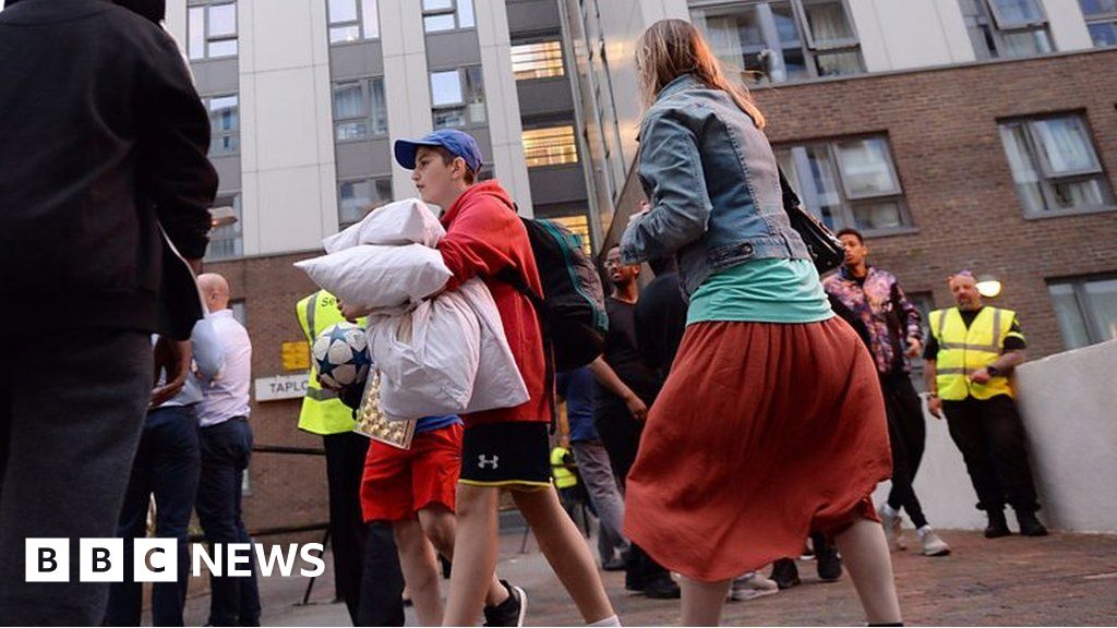 Camden tower evacuations: Residents 'angry' - BBC News