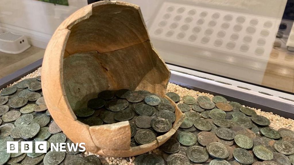 Malmesbury Roman coin hoard set to go on display