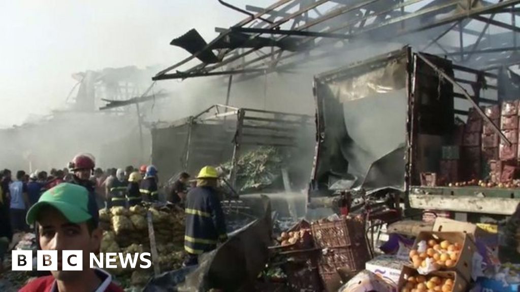 Islamic State claims Baghdad bombing that killed dozens - BBC News
