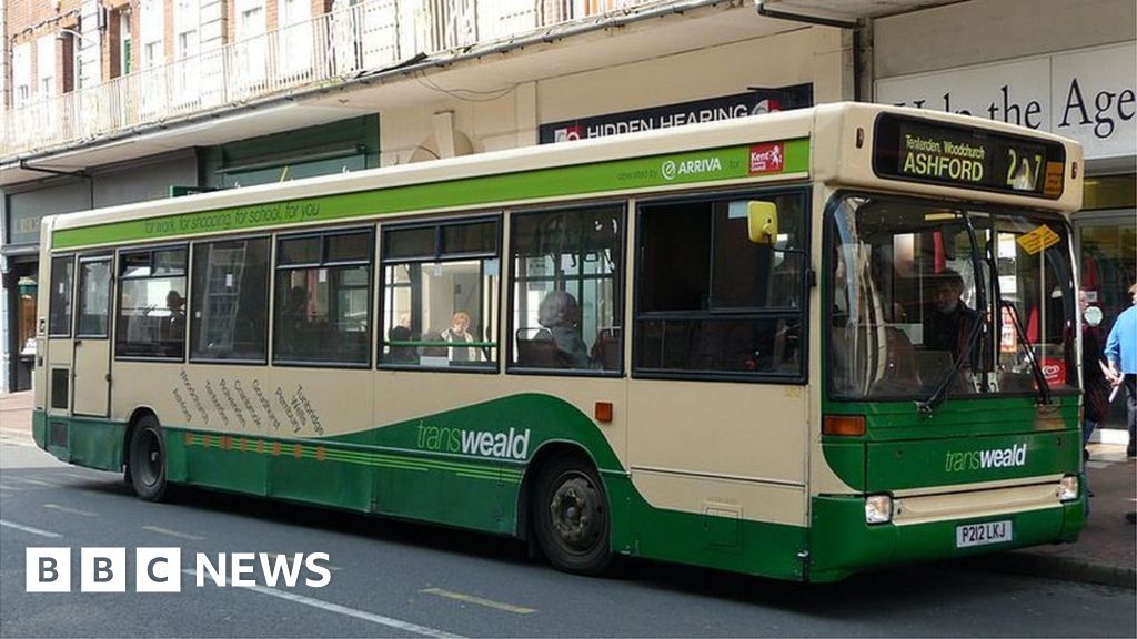 Kent county councillors challenge £2.2m bus route cuts - BBC News