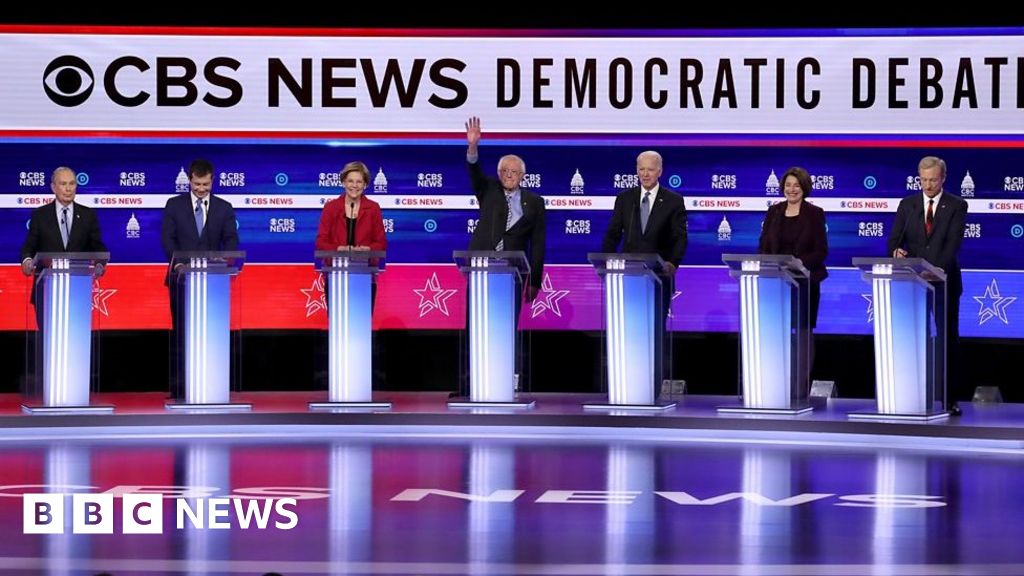 Attacks on Sanders and Bloomberg define the debate in South Carolina