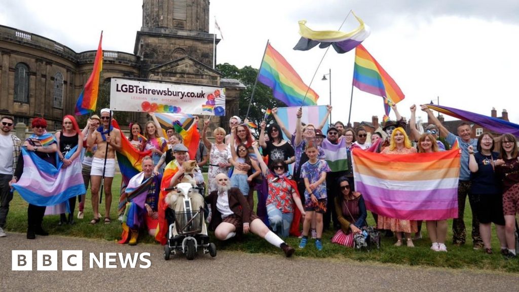 Shrewsbury set to host first Pride festival - BBC News