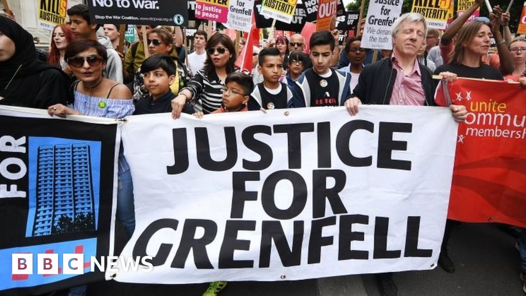 Grenfell Tower fire: Government to 'keep eye' on council - BBC News