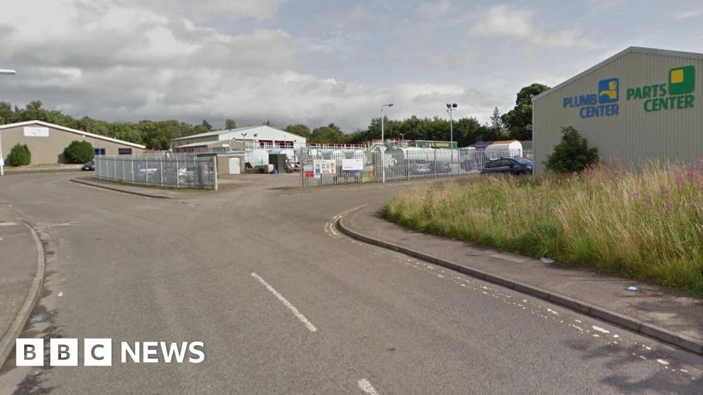 Man dies after Forfar business park accident - BBC News