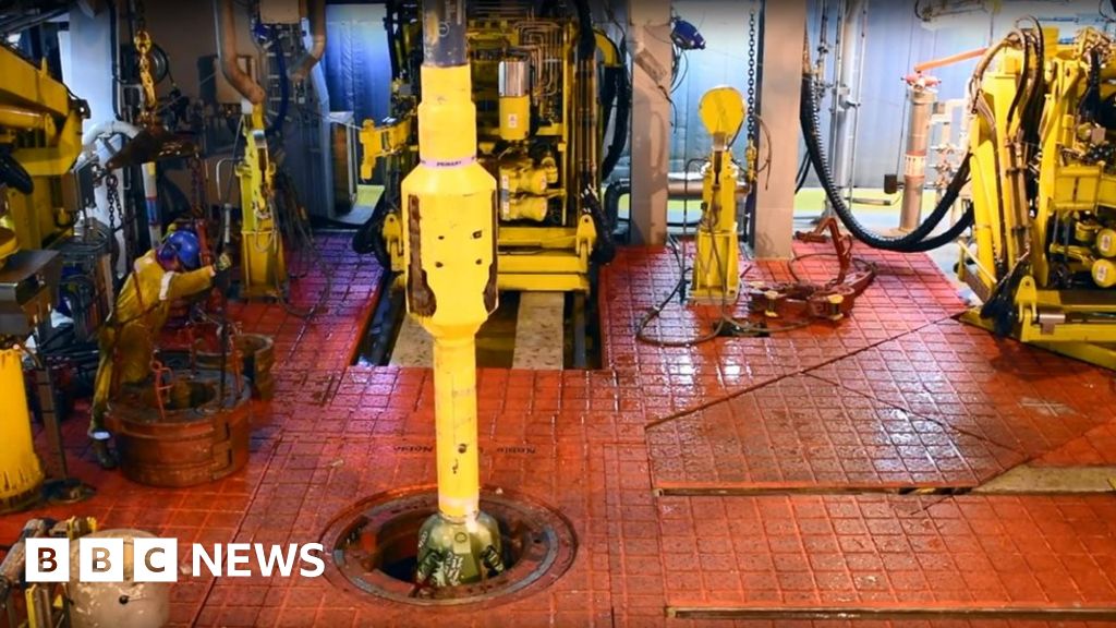Production drilling starts at Mariner North Sea oil field - BBC News