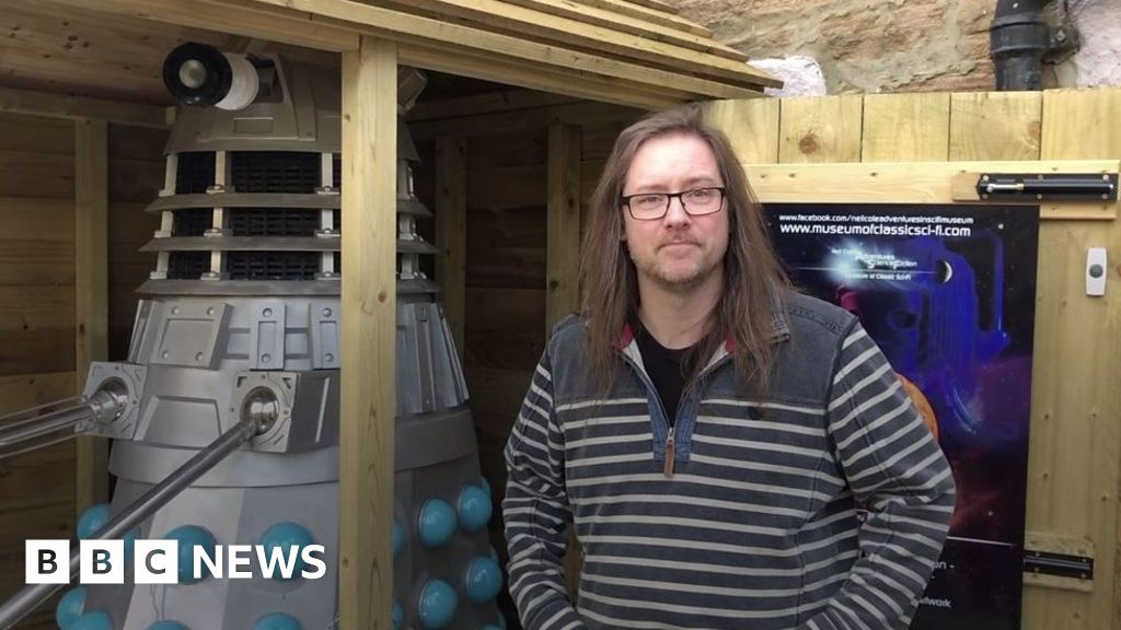 Doctor Who: Village rallies round man's homemade Dalek