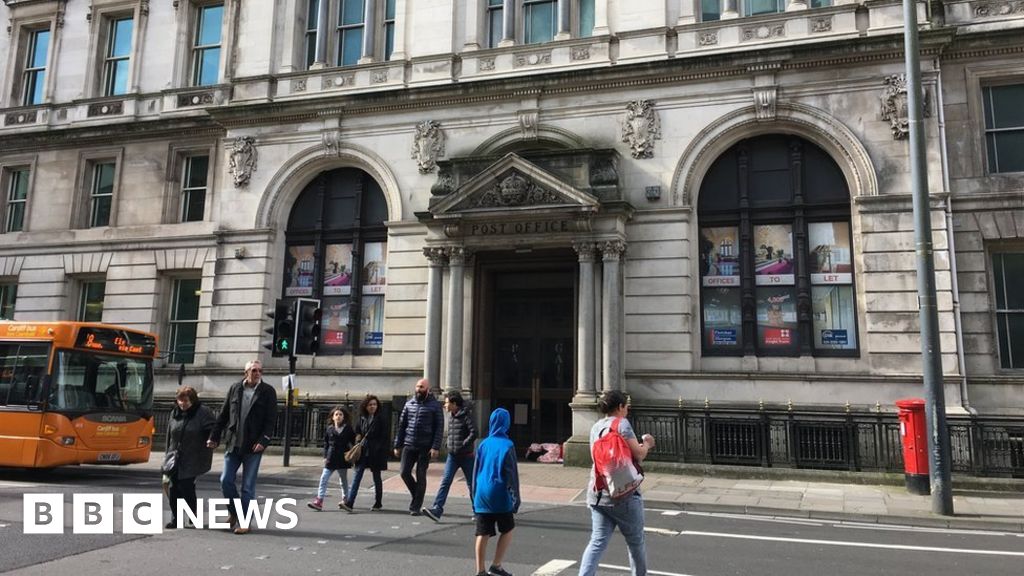Cardiff listed post office could be unused for six years - BBC News