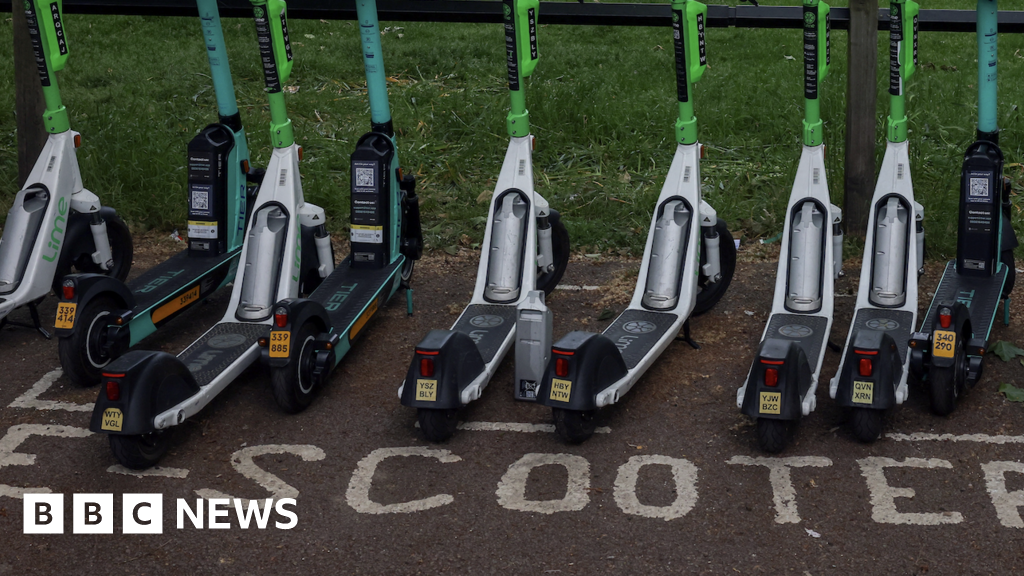 Jersey fire warning on charging e-bikes and e-scooters - BBC News