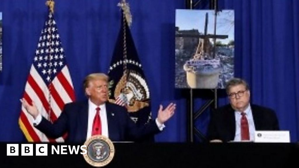 Trump condemns 'dangerous anti-police rhetoric'
