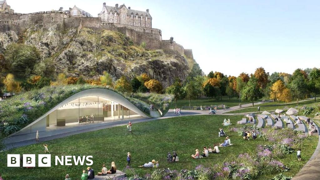 Edinburgh's Ross Bandstand: Detailed replacement plans revealed - BBC News