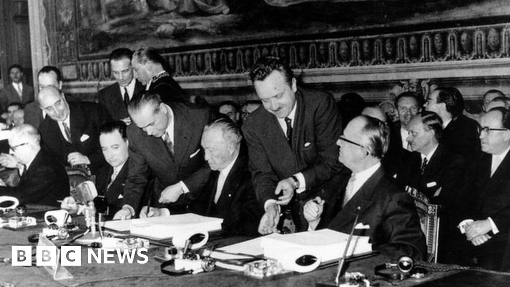 Sixty years since Treaty of Rome signed - BBC News