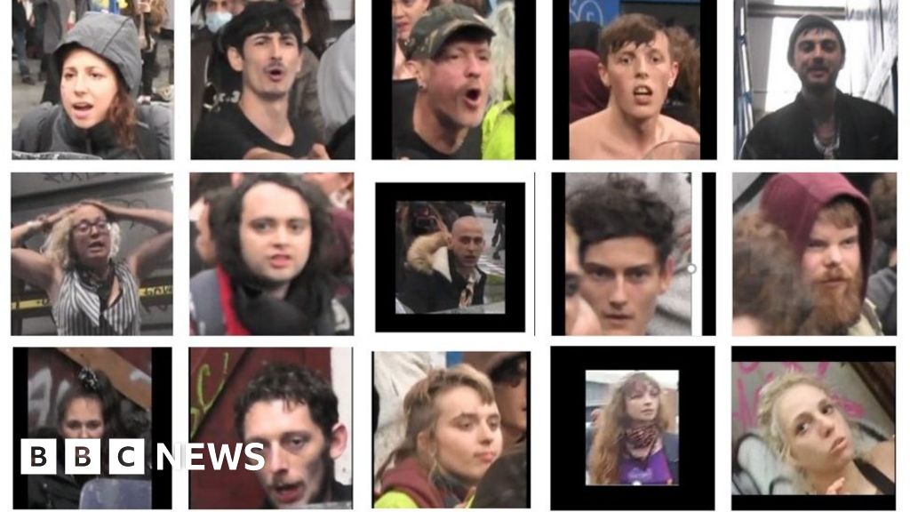 Yate rave: Images released after illegal event turned violent - BBC News