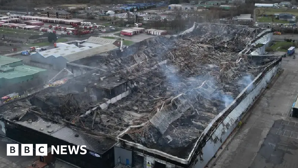 Bridgend: Man appears in court over industrial estate fire