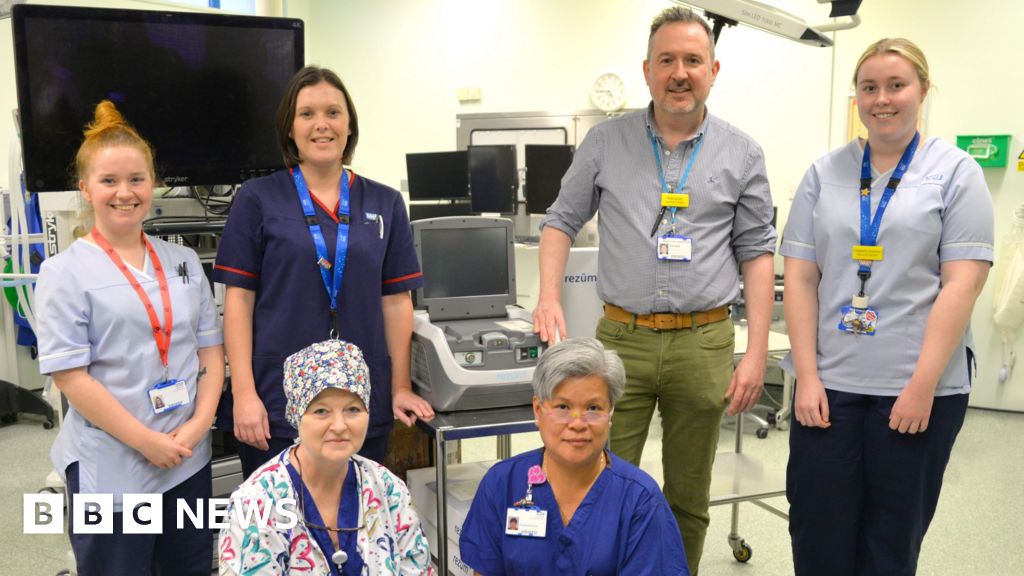 Taunton hospital first to offer new prostate steam treatment - BBC News