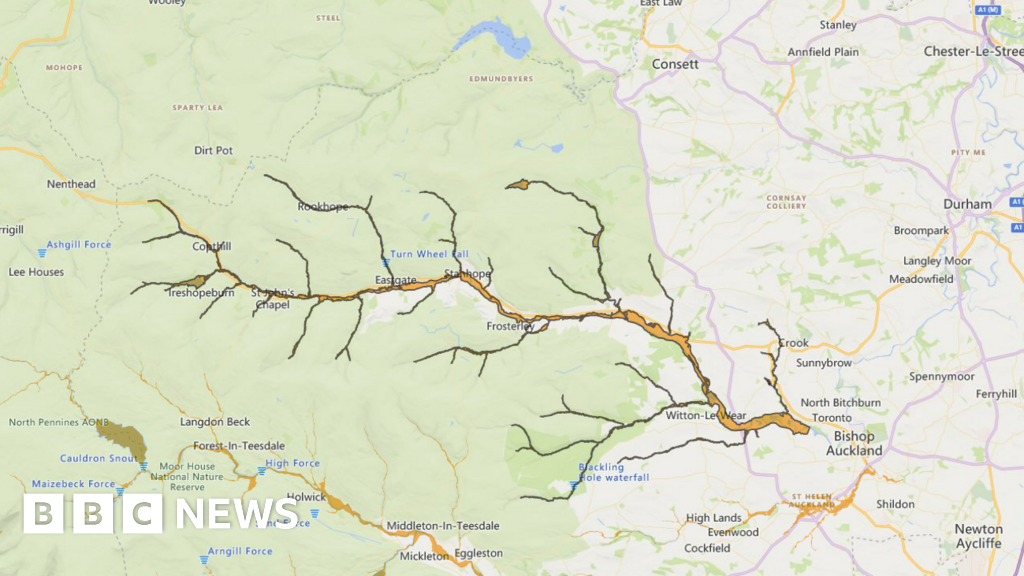 Storm Gerrit: River Wear flood alert in place due to heavy rain