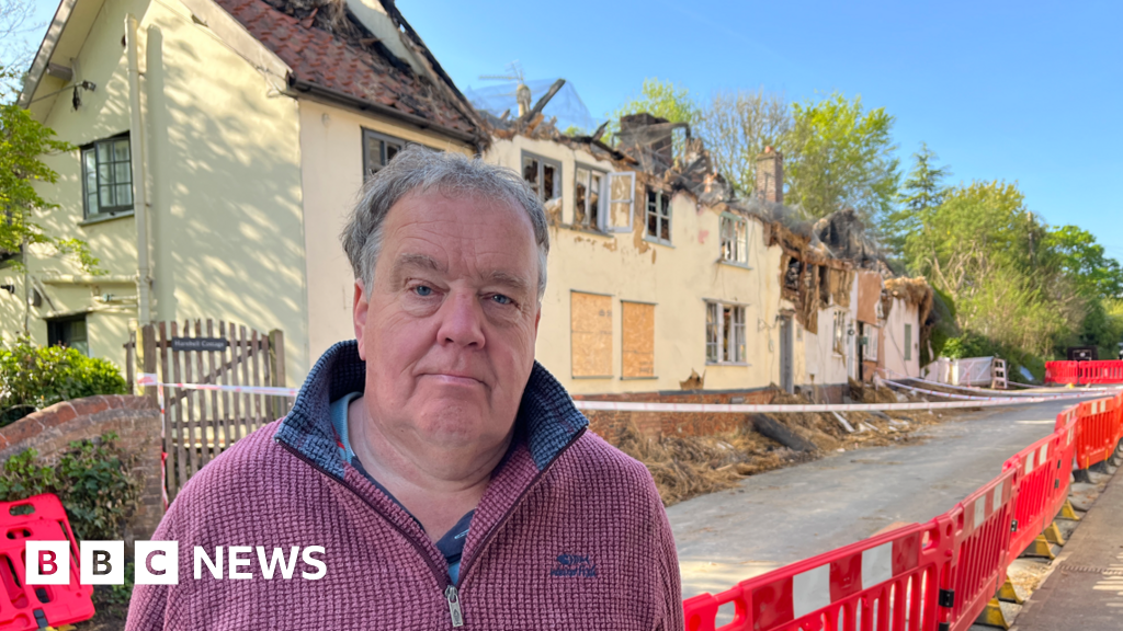 Fundraising day held after Bardwell thatched cottages fire