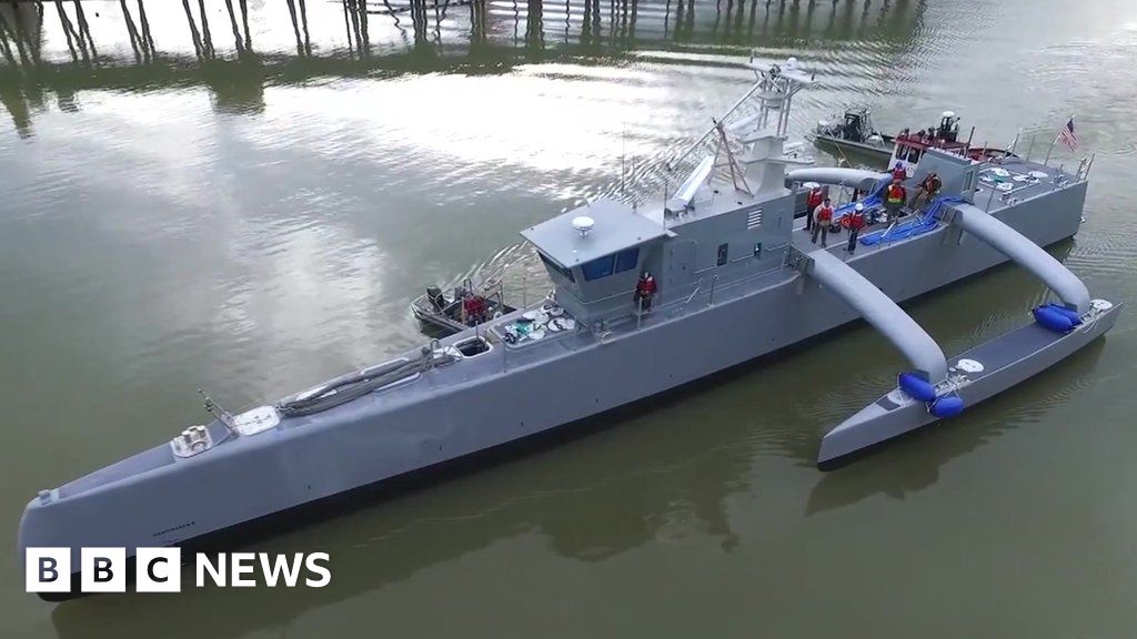 The ship that sails without a crew and other tech news - BBC News