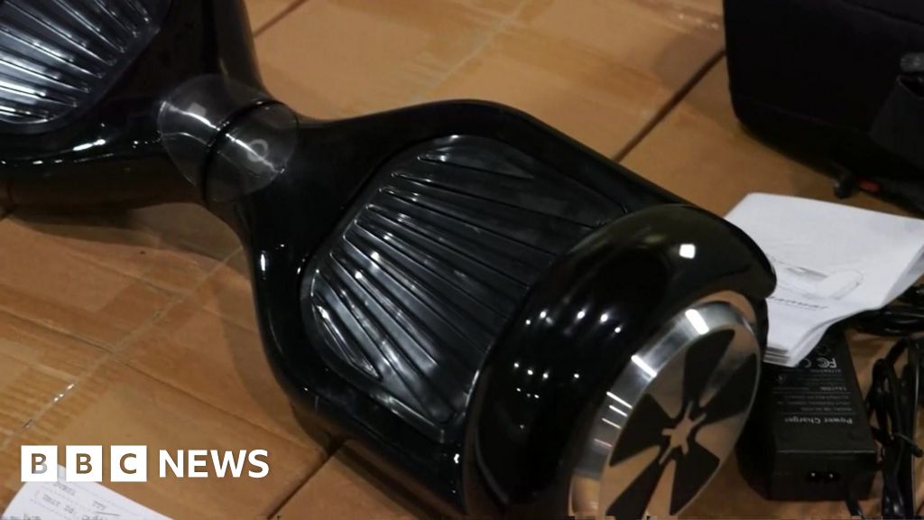 Authorities warn of exploding hoverboard imitations - BBC News