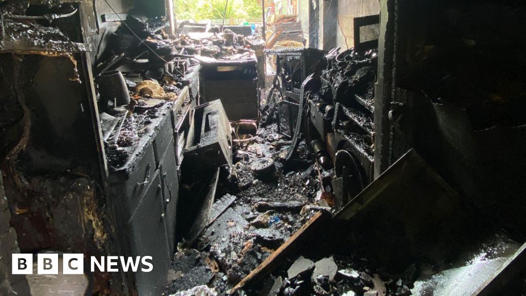 Brightlingsea family home severely damaged by electrical fire - BBC News