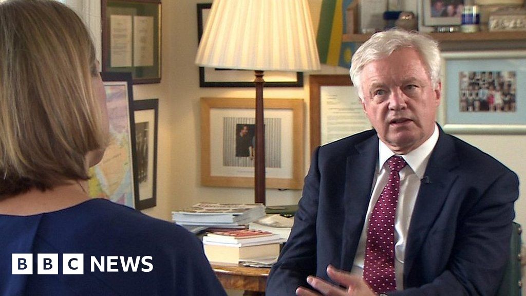 In full: David Davis interview with Laura Kuenssberg - BBC News