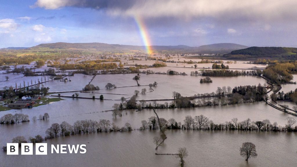 In Pictures: Flooding from Storm Dennis - BBC News