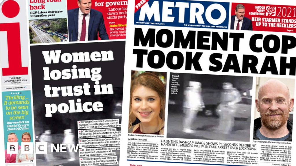 Scotland's papers: 'Moment killer took Sarah' and Starmer speech - BBC News