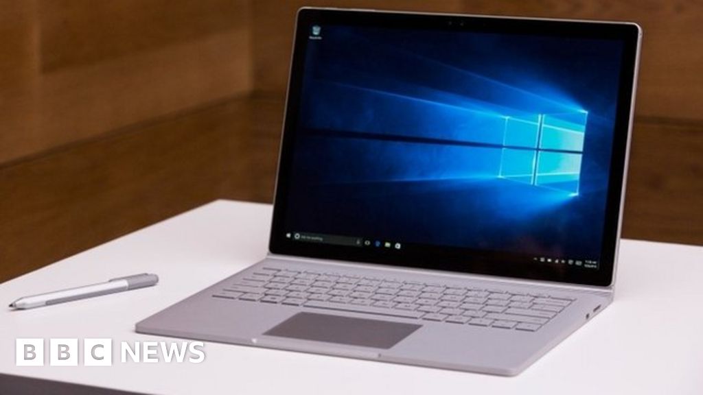 Microsoft launches Windows laptop - BBC News