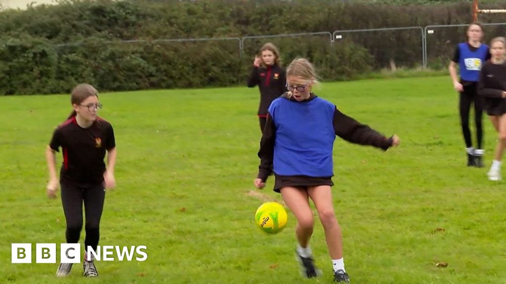Women's football: International success inspires schoolgirls